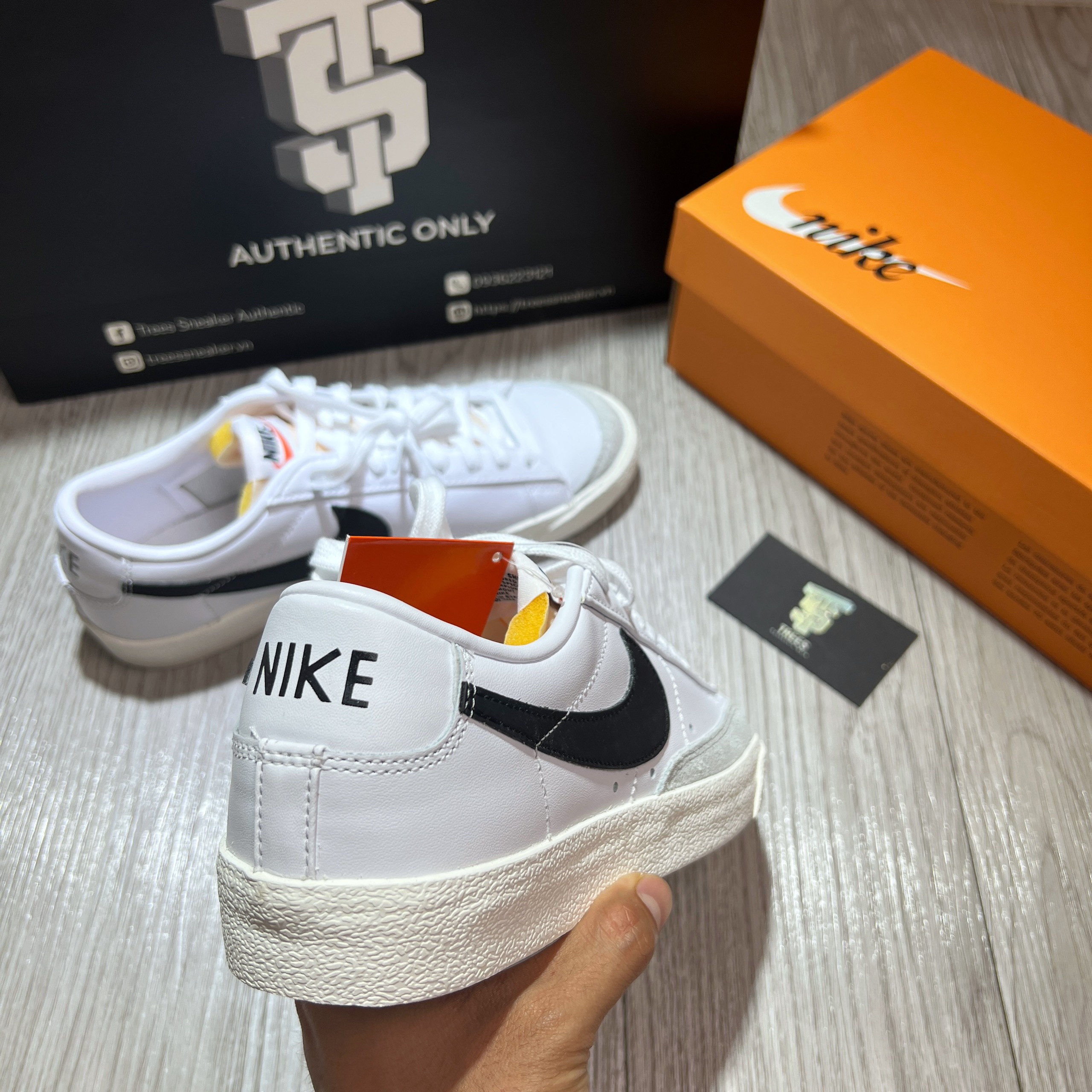 NIKE BLAZER LOW 77 VINTAGE DA6364 101 - Trees Sneaker