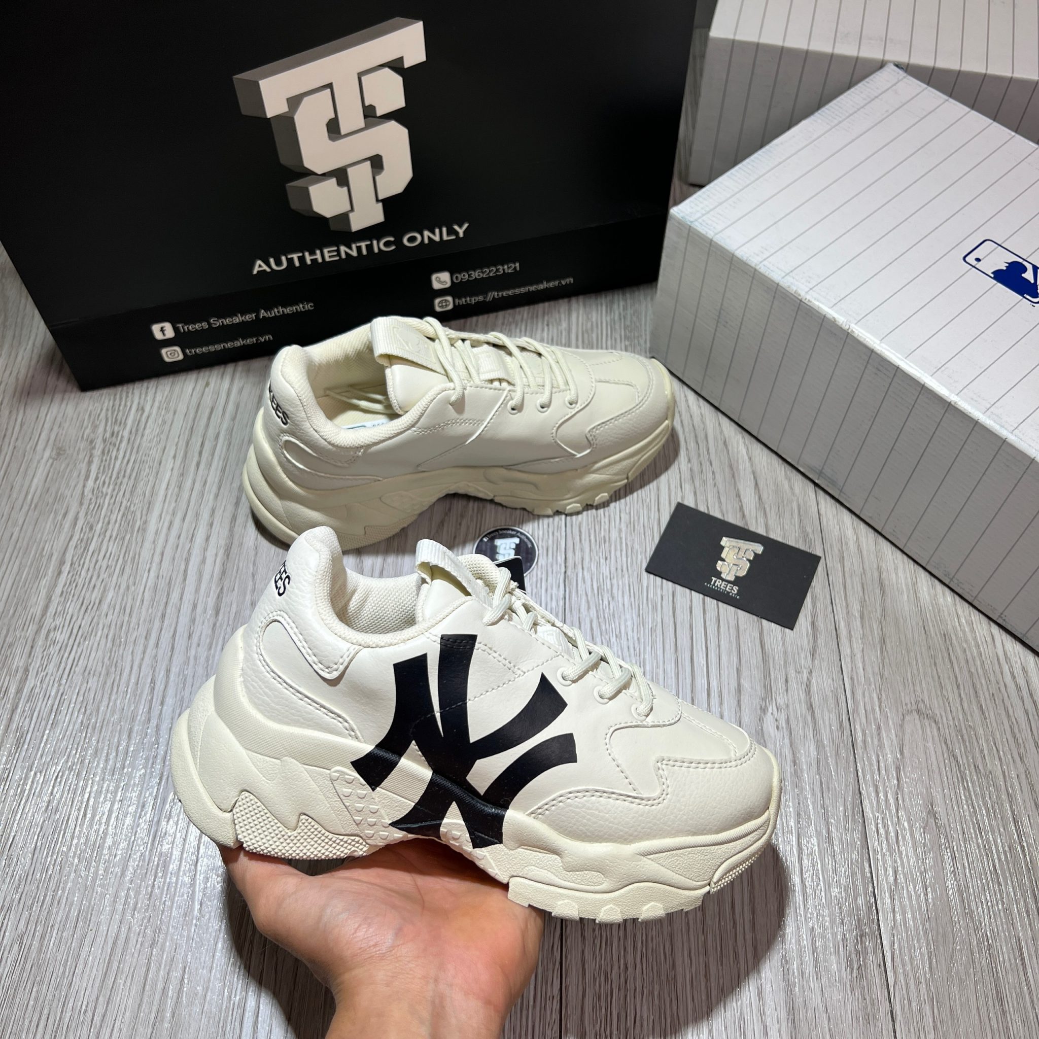 MLB BIG BALL CHUNKY A NEW YORK 32SHC1111 50B - Trees Sneaker