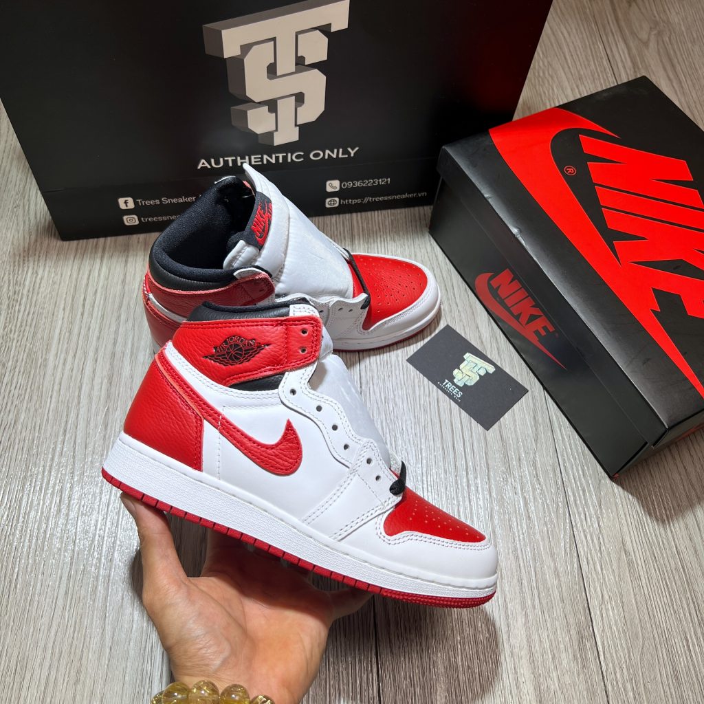 NIKE AIR JORDAN 1 RETRO HIGH OG HERITAGE GS 575441 161 - Trees Sneaker