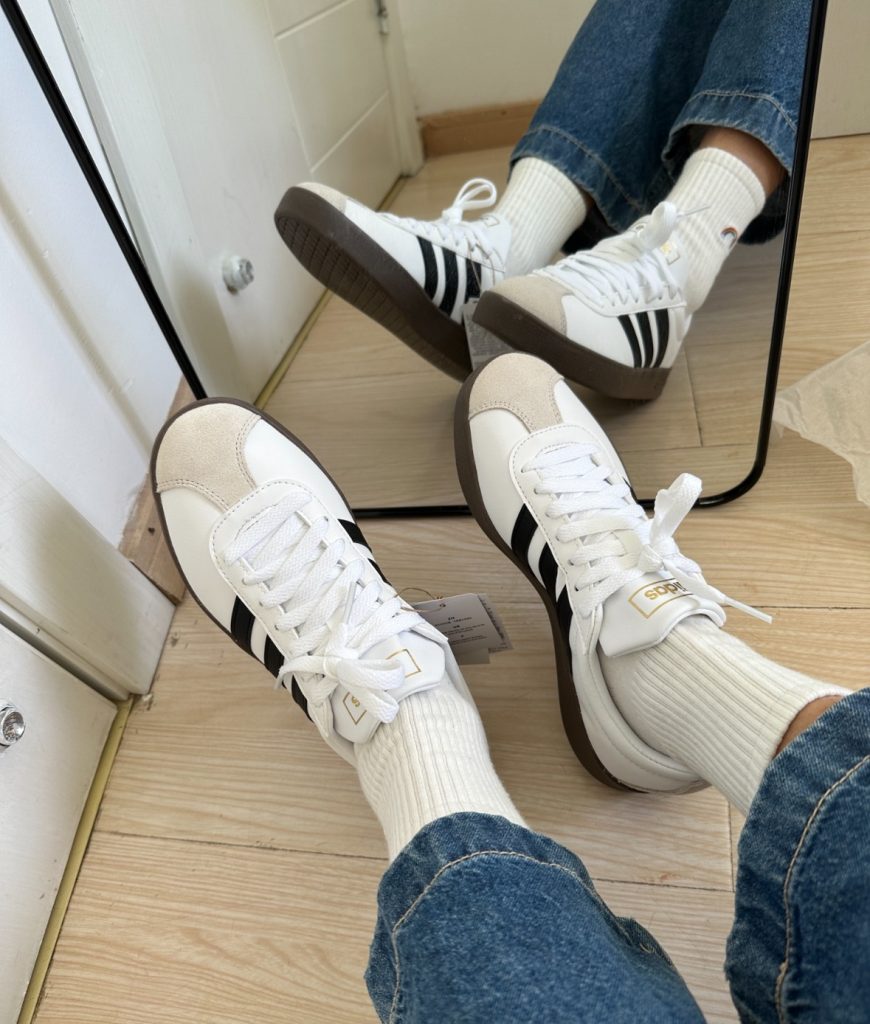 ADIDAS VL COURT BASE WHITE ID3711 ID3714 Full Box Tag Auth - Trees Sneaker